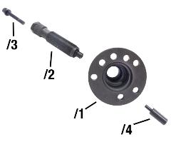 T10520, Drive Shaft Remover Kit - VW Authorized Tools and Equipment